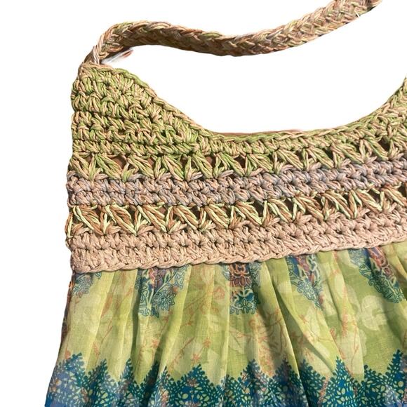 Cappelli Straworld | Bags | Nwot Cappelli Straworld Bohemian Shoulder ...